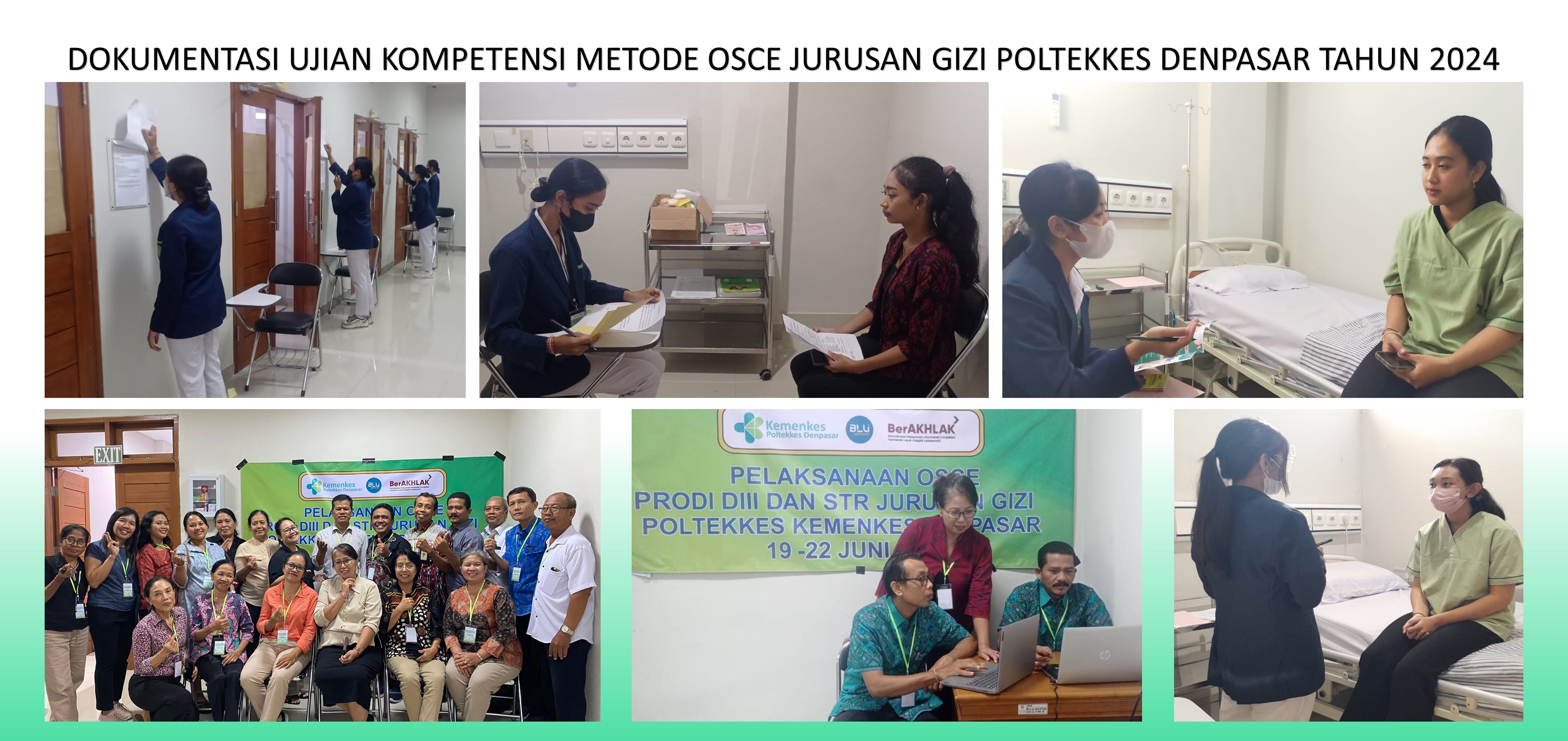 Politeknik Kesehatan Denpasar » Pelaksanaan Uji Kompetensi Metode OSCE ...